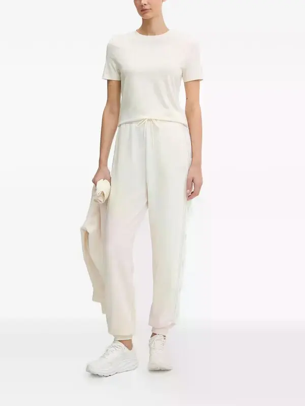 Guess Embellished Drawstring Track Pants - Neutrals