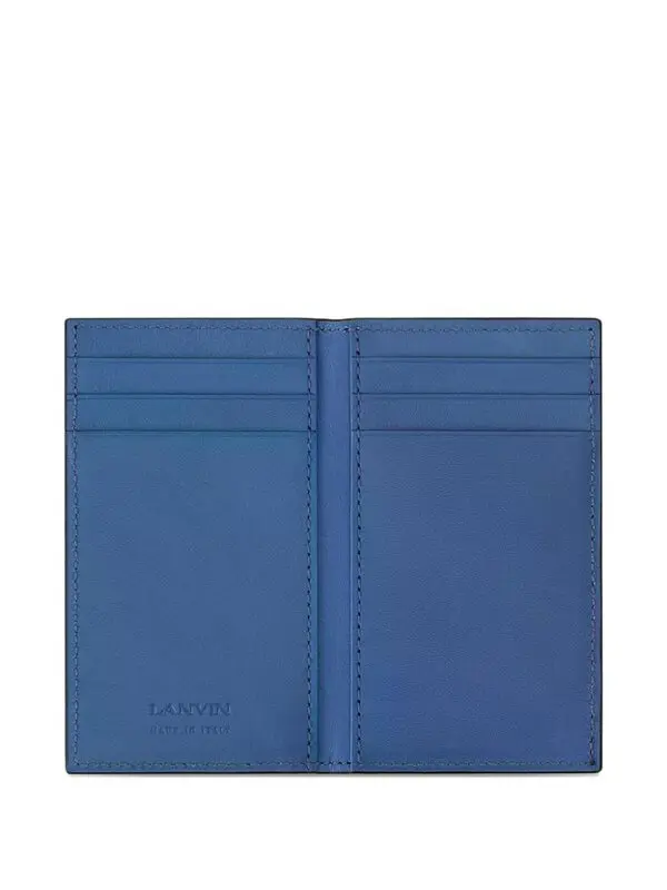 LANVIN Embossed Bifold Wallet