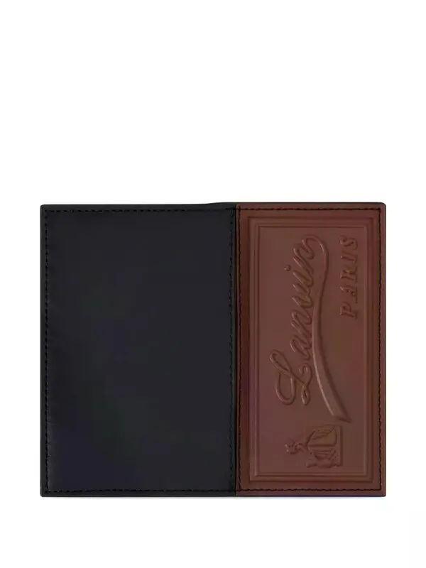 LANVIN Embossed Bifold Wallet