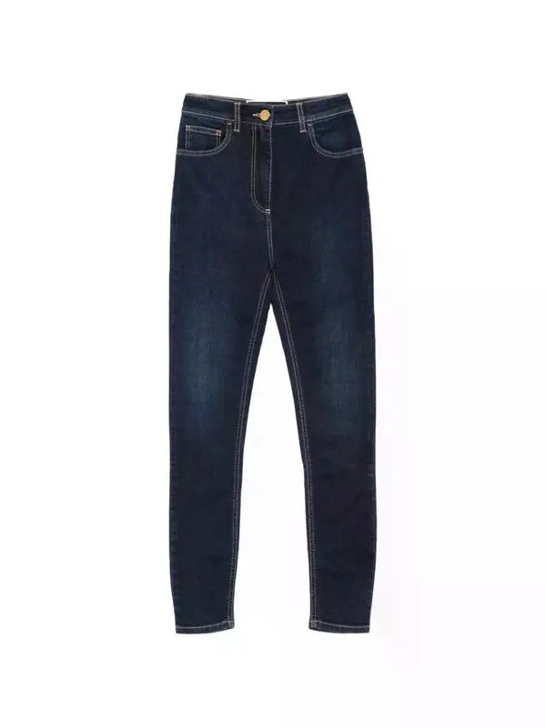 Elisabetta Franchi High-waisted Skinny Jeans