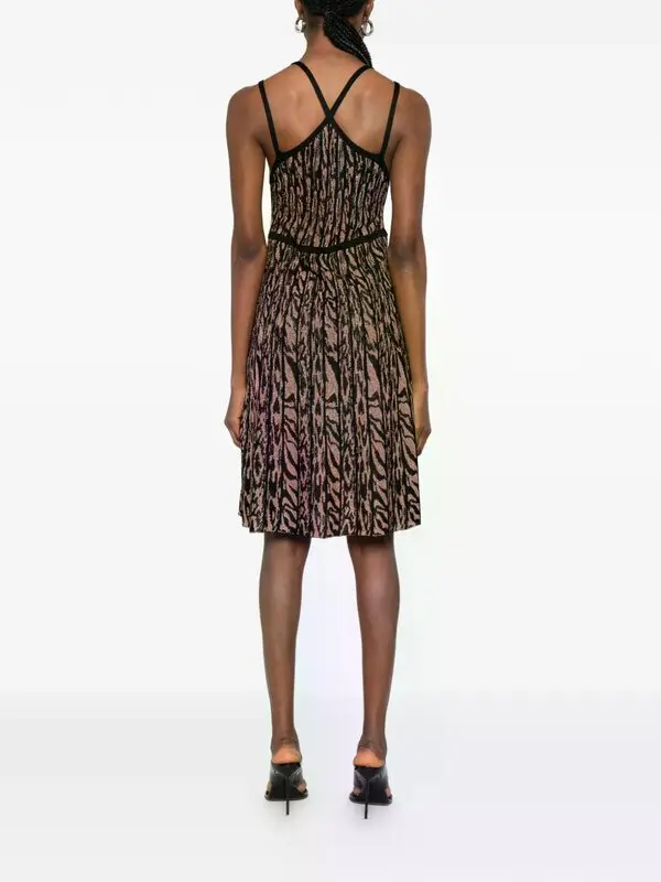 Just Cavalli V-neck Mini Dress