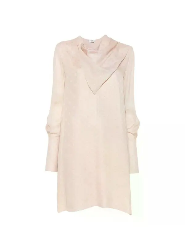 Fendi V-neck Mini Dress