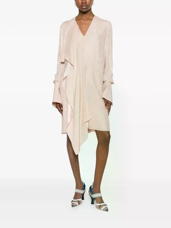 Fendi V-neck Mini Dress