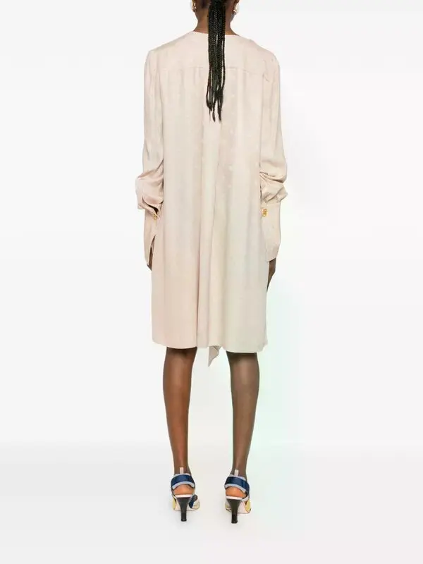 Fendi V-neck Mini Dress