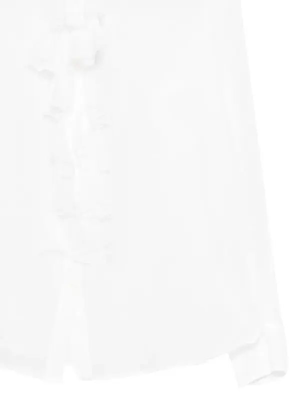 JUCCA Ruffled Collared Shirt