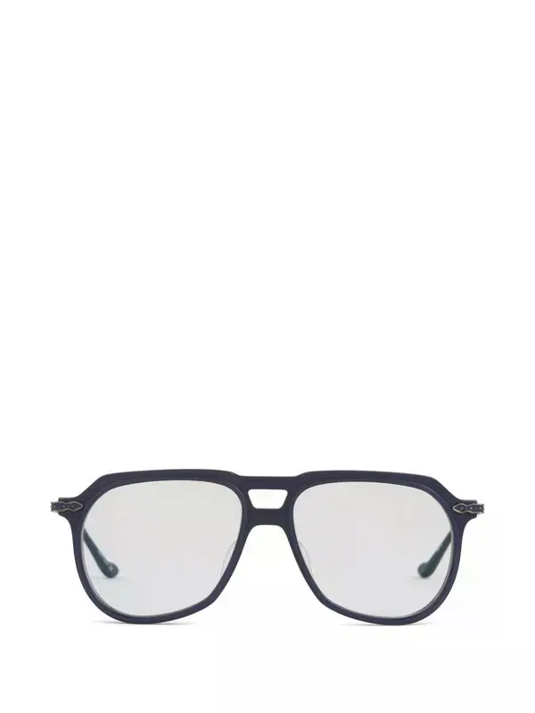 Matsuda Embellished Browline Glasses - Blue