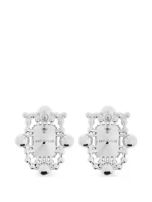 SELF-PORTRAIT Embellished Stud Earrings