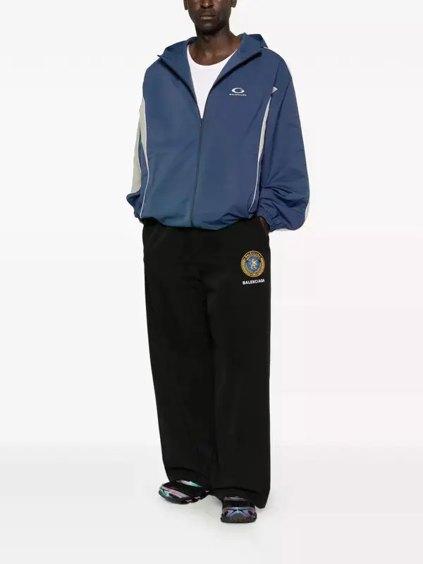 Balenciaga Panelled Hooded Jacket