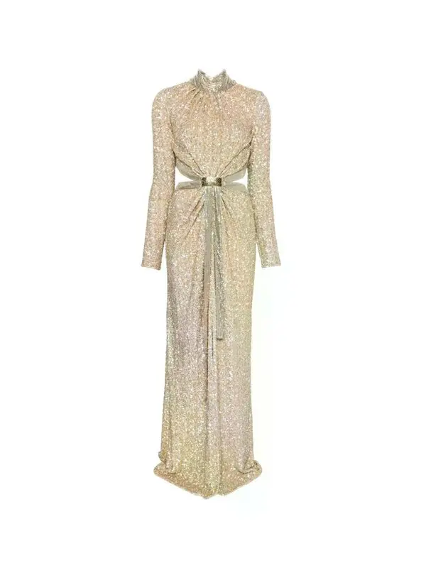 Rabanne Sequin-embellished Maxi Dress