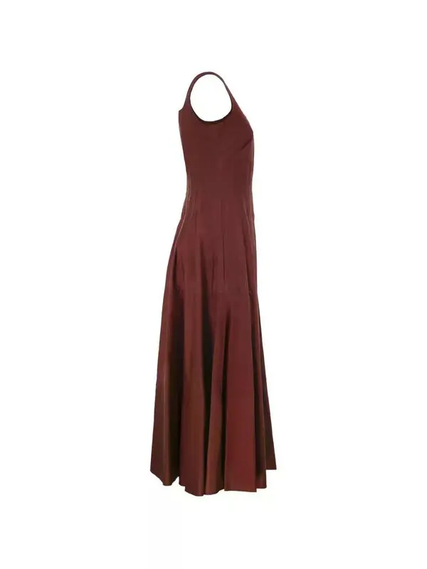 Max Mara Square-neck Midi Dress
