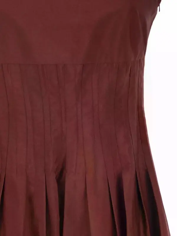 Max Mara Square-neck Midi Dress