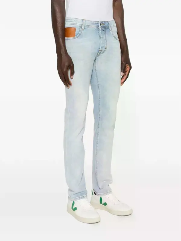 Jacob Cohen Patch-pocket Straight Jeans