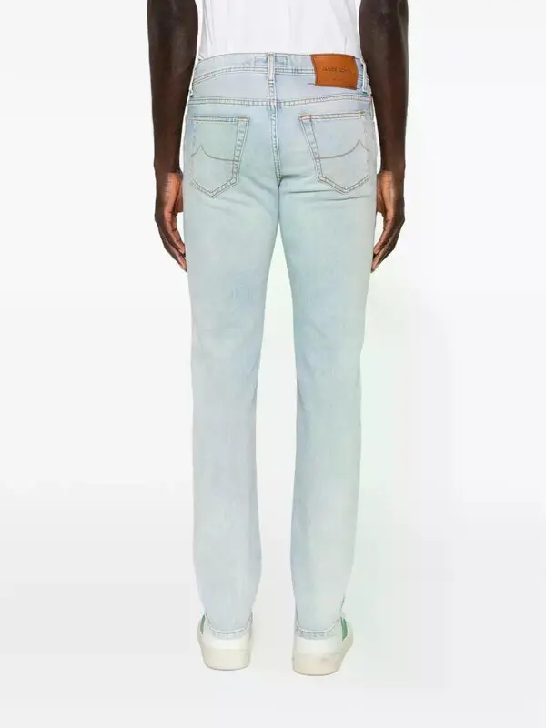 Jacob Cohen Patch-pocket Straight Jeans