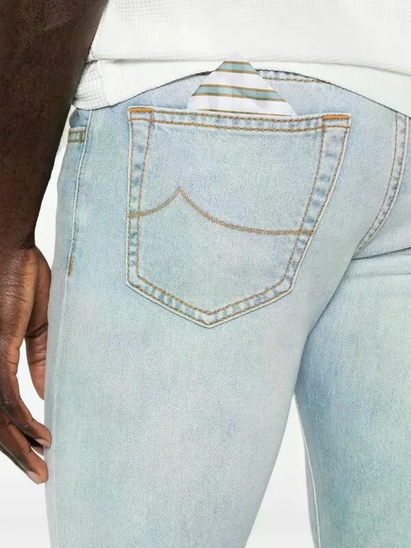 Jacob Cohen Patch-pocket Straight Jeans