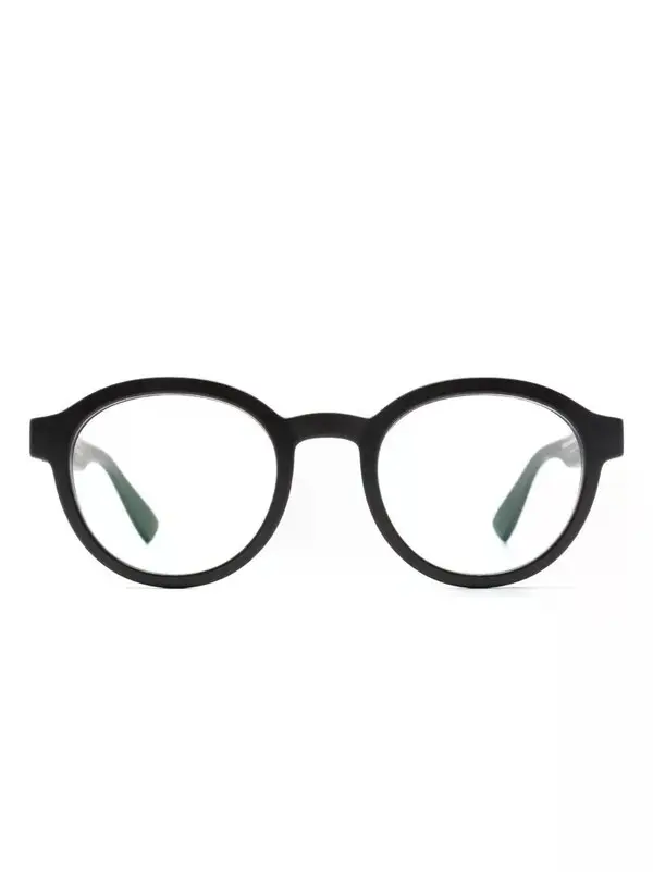 Mykita Doc Round-frame Glasses - Black