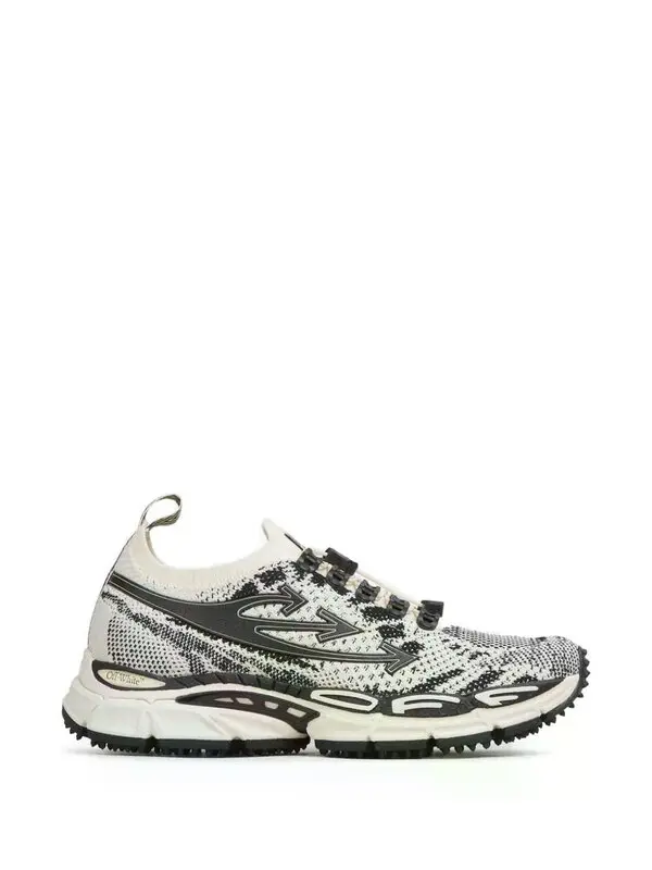Off-White Be Right Back Knit Sneakers - Black