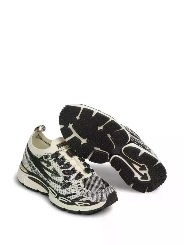 Off-White Be Right Back Knit Sneakers - Black