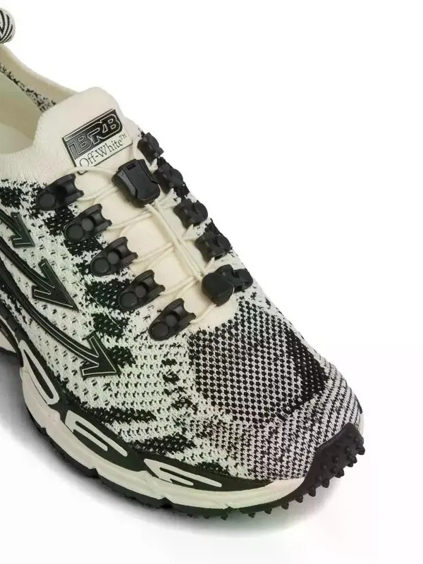 Off-White Be Right Back Knit Sneakers - Black