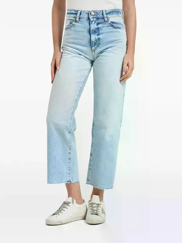 ICON DENIM LOS ANGELES Jill Frayed Jeans