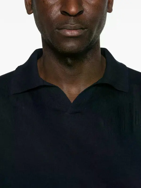 ERALDO Collar Polo Shirt - Blue