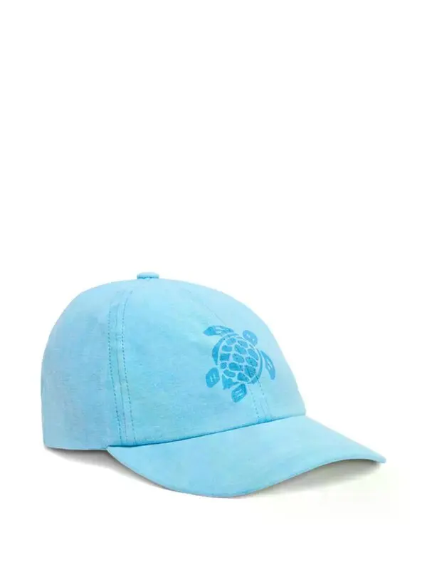 Vilebrequin Turtle-print Cap - Blue