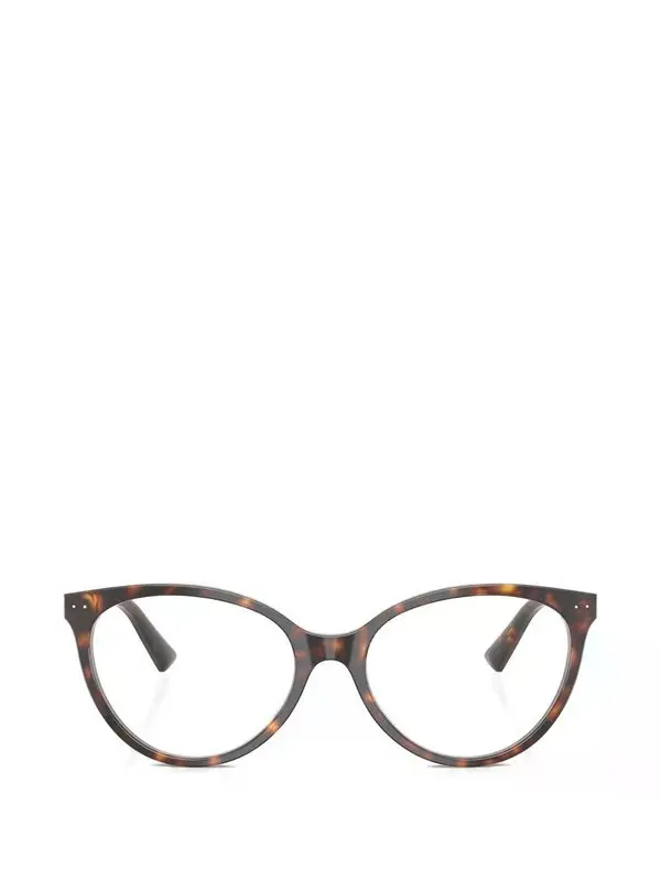 JIMMY CHOO Havana Frame Eyeglasses - Brown