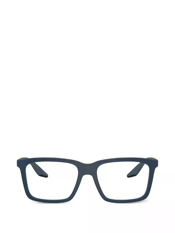 Prada Rectangle-frame Eyeglasses - Blue