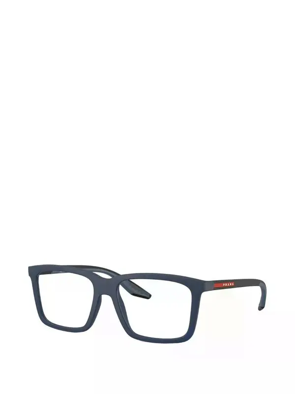 Prada Rectangle-frame Eyeglasses - Blue