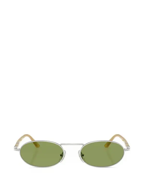 Persol Oval-frame Sunglasses - Silver