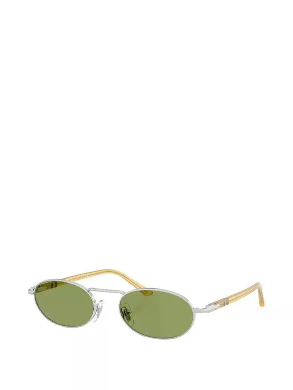 Persol Oval-frame Sunglasses - Silver