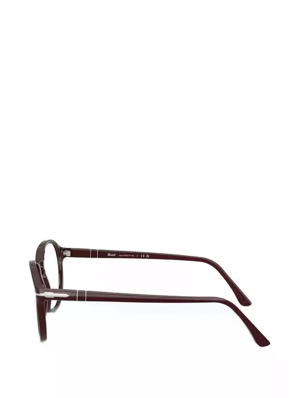 Persol Round Frame Eyeglasses - Brown