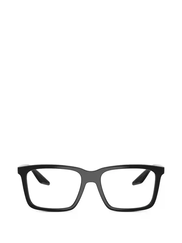 Prada Rectangle-frame Eyeglasses - Black