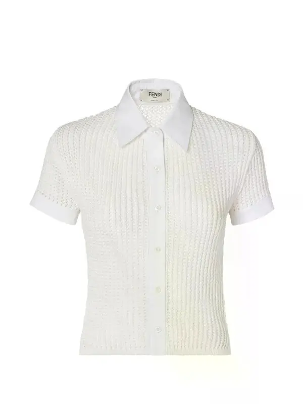 Fendi Short-sleeve Shirt - White