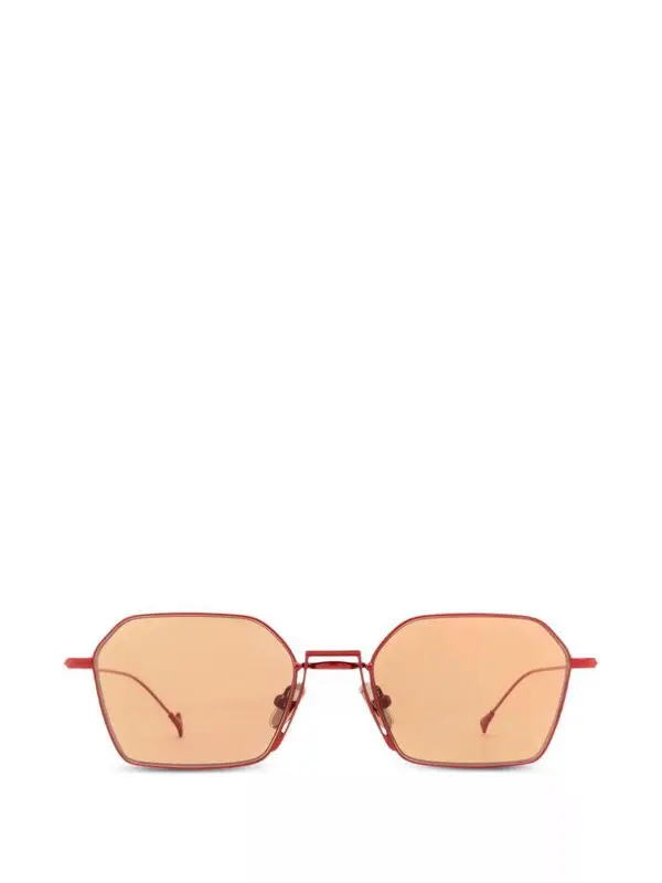 EYEPETIZER Geometric-frame Sunglasses - Red