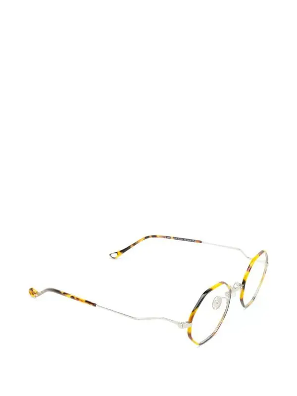 EYEPETIZER Yosemite Octagon Frame Glasses - Brown