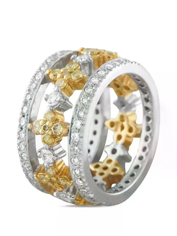 LB EXCLUSIVE 18k White Gold Diamond Ring