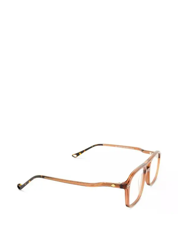 EYEPETIZER Big Sur Pilot-frame Eyeglasses - Brown