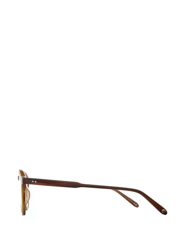 Garrett Leight Stanton Round-frame Glasses - Brown