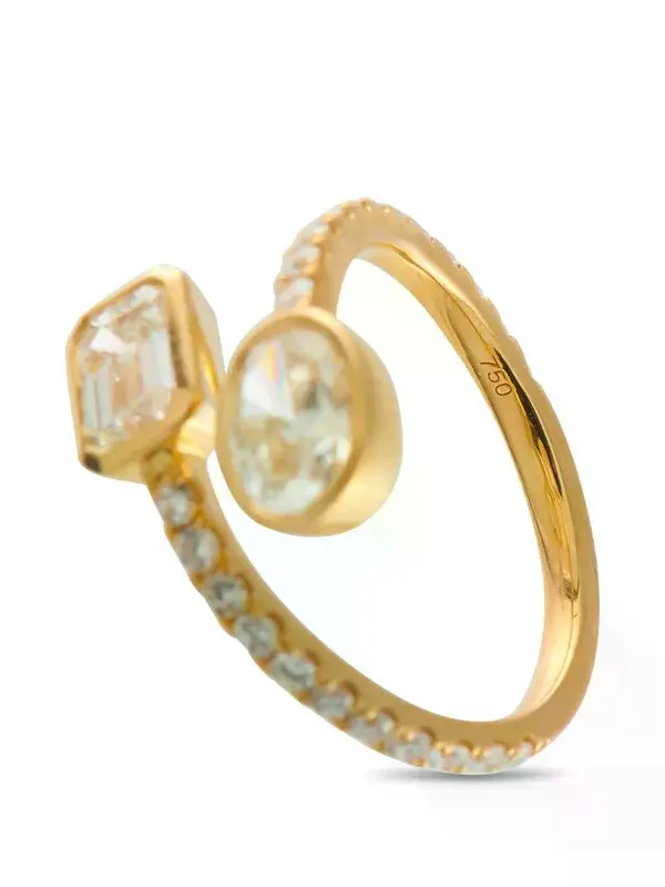 LB EXCLUSIVE 18k Yellow Diamond Ring - Gold