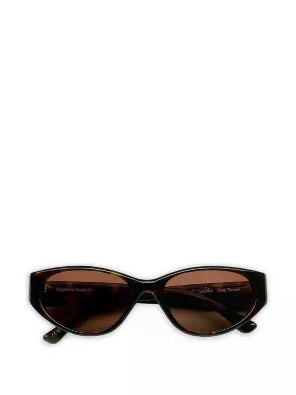 Chimi Solstice Geometric Frame Sunglasses - Brown