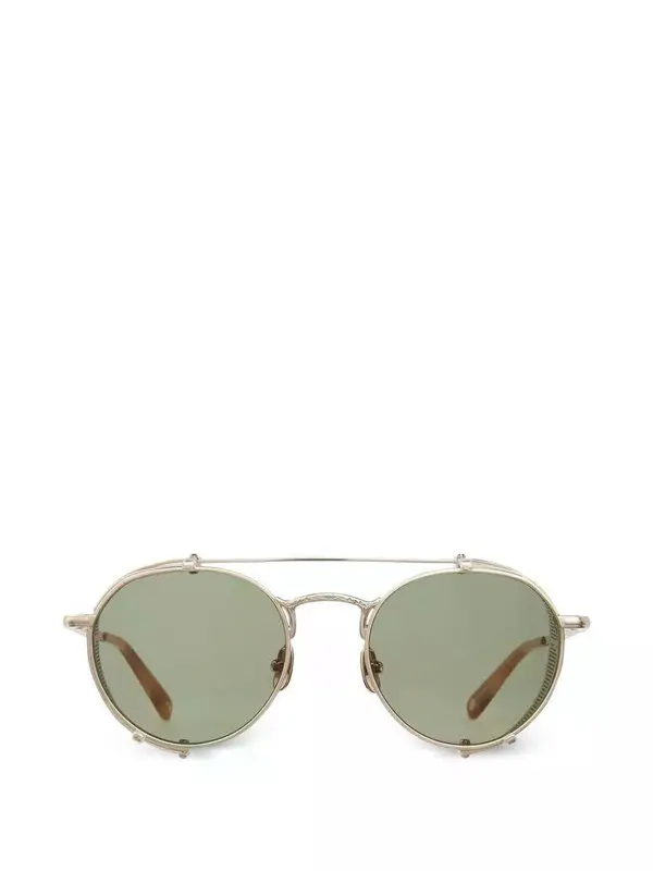 Garrett Leight Ocampo Round Sunglasses