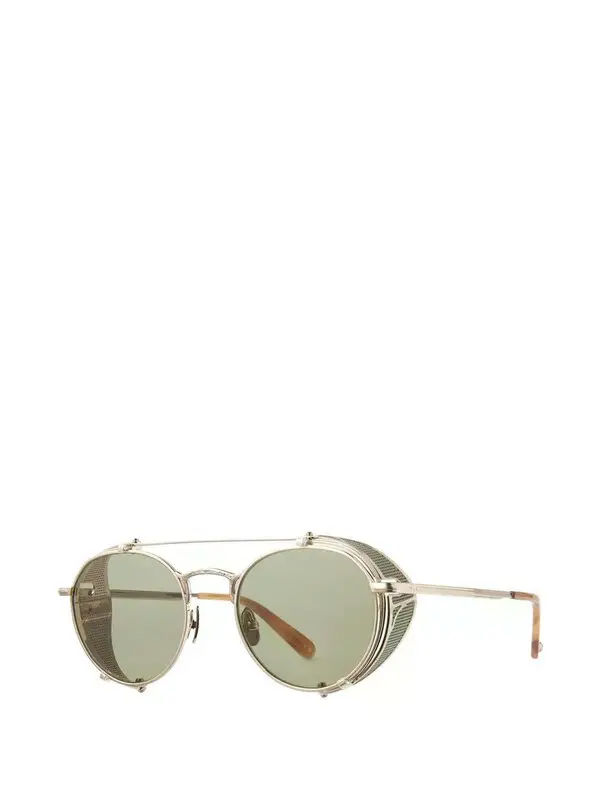Garrett Leight Ocampo Round Sunglasses