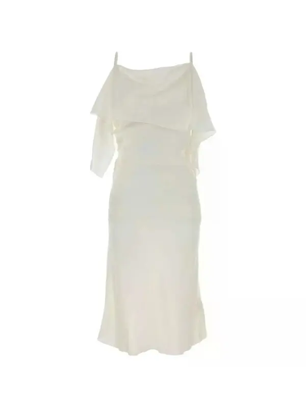 MAISON MARGIELA Ruffled Midi Dress