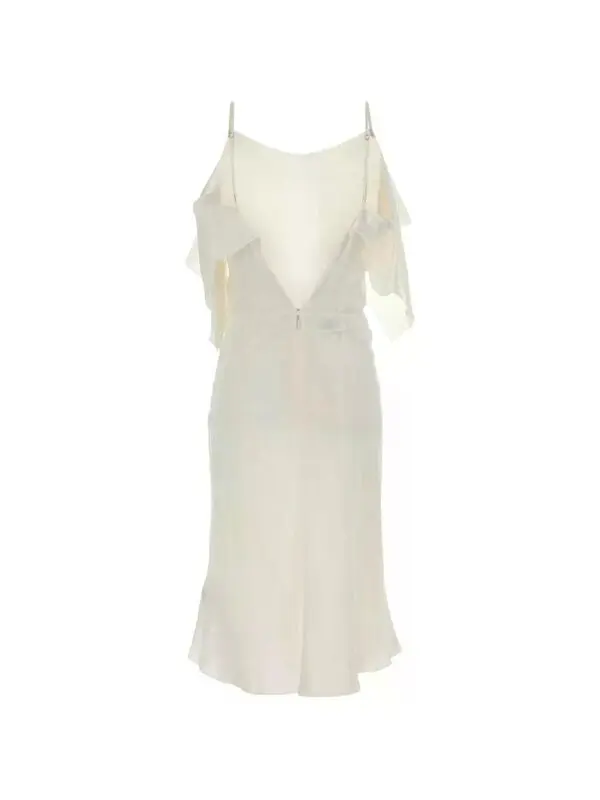 MAISON MARGIELA Ruffled Midi Dress