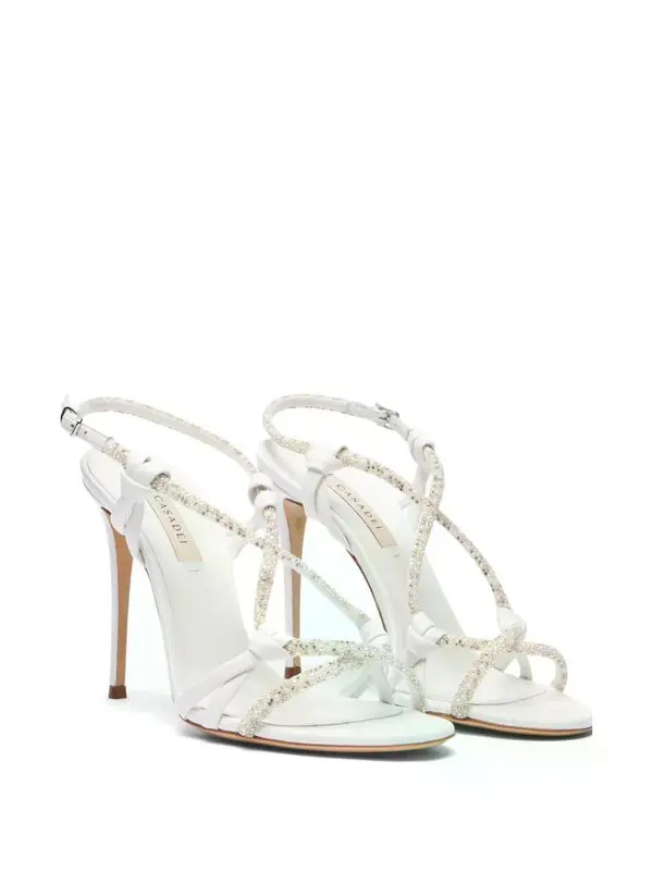 Casadei Julia Itaca Leather Sandals