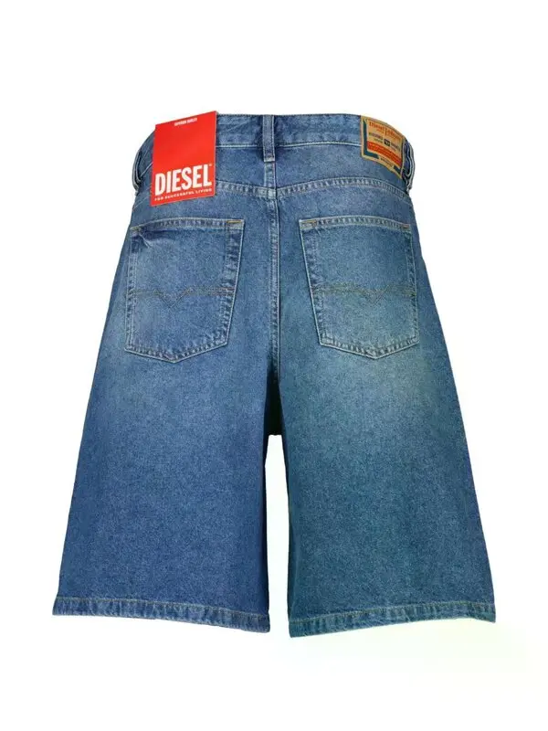 DIESEL® High-waisted Five-pocket Denim Shorts