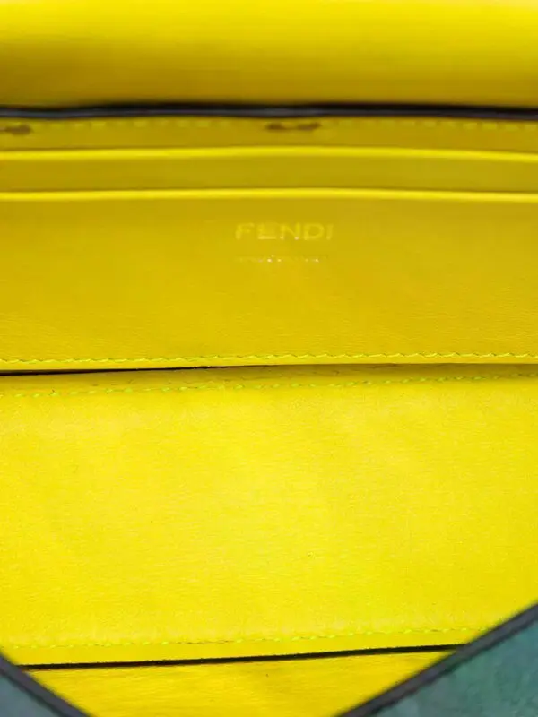 Fendi Leather Baguette Satchel