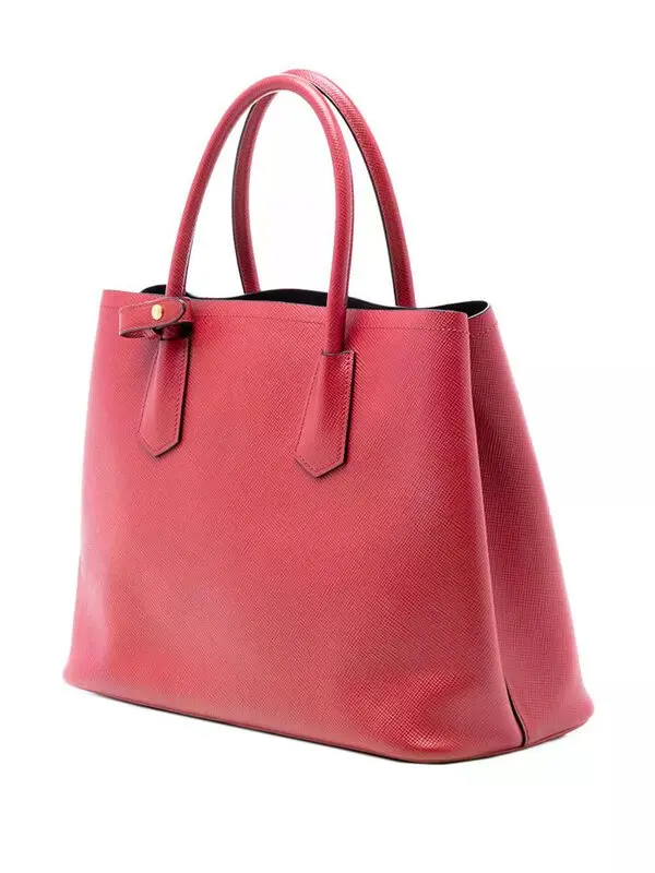 Prada Medium Saffiano Cuir Double Satchel