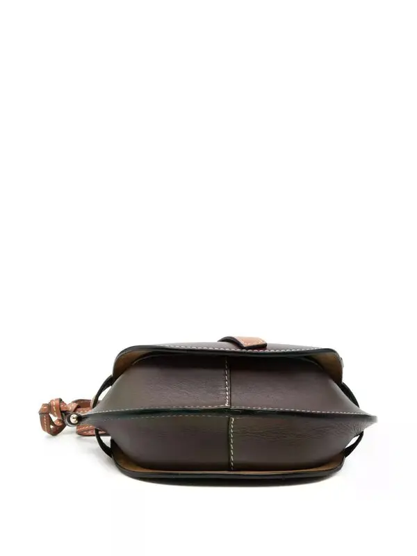 Loewe Mini Leather Gate Crossbody Bag - Red