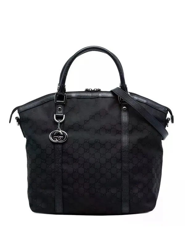 Gucci Gg Canvas Charm Dome Satchel